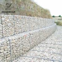 China Rust Proof Galvanized Hexagonal Gabion Box 80x110mm 100x120mm for sale