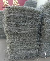 China Hot Dipped Galvanized Gabion Stone Cage For Garden Decoration for sale