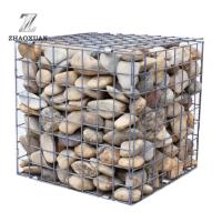 China Landscape Galvanized Welded Gabion Box Basket 100x80x50cm For Stone for sale