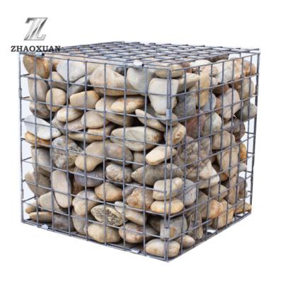 China Landscape Galvanized Welded Gabion Box Basket 100x80x50cm For Stone for sale