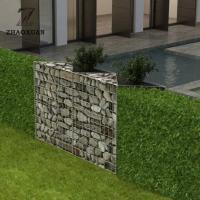 China Landscape Galvanized Welded Gabion Box Basket 100x80x50cm For Stone for sale