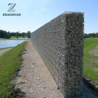 China Galfan Galvanized Welded Decorative Gabion Baskets Wall Anit Corrosion for sale