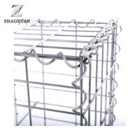 China Galfan Galvanized Welded Decorative Gabion Baskets Wall Anit Corrosion for sale