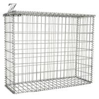 China Galfan Galvanized Welded Decorative Gabion Baskets Wall Anit Corrosion for sale