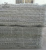 China Gabion Retaining Wall Baskets Stone filled Box Anti Corrosion for sale
