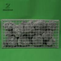 China Gabion Wire Mesh Boxes Stone Cages Square Hole For River Mattress for sale