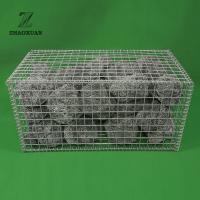 China Gabion Wire Mesh Boxes Stone Cages Square Hole For River Mattress for sale