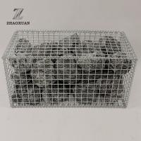 China Gabion Wire Mesh Boxes Stone Cages Square Hole For River Mattress for sale