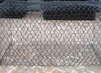 China Hot Dipped Galvanized Stone Cage Rock Filled Gabion Basket Rust Resistant for sale