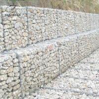 China 2.7mm Galvanized Decorative Gabion Baskets / Welded Gabion Box for sale