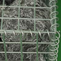 China 2.7mm Galvanized Decorative Gabion Baskets / Welded Gabion Box for sale