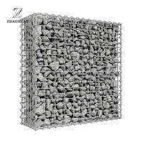 China 2x1x1 Decorative Gabion Baskets Retaining Wall Stone Cage Anti Impact for sale