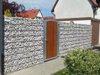 China 2x1x1 Decorative Gabion Baskets Retaining Wall Stone Cage Anti Impact for sale