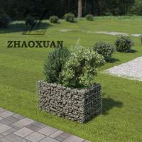 China Garden Welded Gabion Box retaining wall cages 60*80mm 100*100mm for sale
