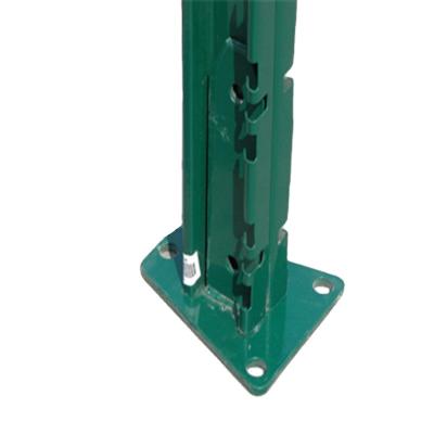 China Galvanized H Shape Metal Fence Posts Removable Powder Spray Coating for sale