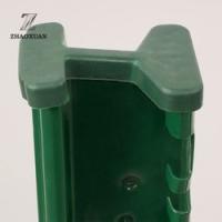 China Galvanized H Shape Metal Fence Posts Removable Powder Spray Coating for sale