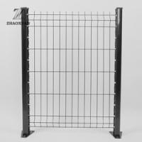 China Galvanized H Shape Metal Fence Posts Removable Powder Spray Coating for sale