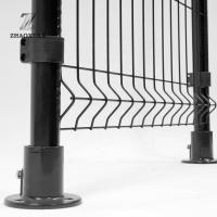 China Mushroom Shape Metal Garden Fence Posts Removable Refined Design for sale