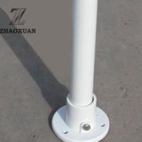 China Mushroom Shape Metal Garden Fence Posts Removable Refined Design for sale