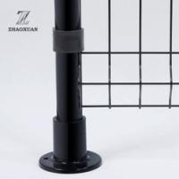 China Mushroom Shape Metal Garden Fence Posts Removable Refined Design for sale