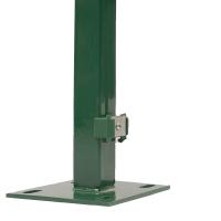 China 80x80 Square Shape Metal Fence Posts High Corrosion Resistance for sale