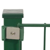 China 80x80 Square Shape Metal Fence Posts High Corrosion Resistance for sale