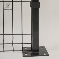 China 80x80 Square Shape Metal Fence Posts High Corrosion Resistance for sale