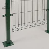 China 80x80 Square Shape Metal Fence Posts High Corrosion Resistance for sale