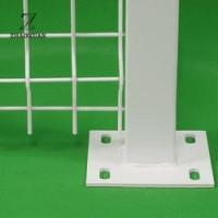 China 80x80 Square Shape Metal Fence Posts High Corrosion Resistance for sale