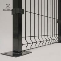 China 80x80 Square Shape Metal Fence Posts High Corrosion Resistance for sale