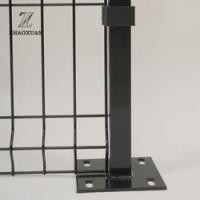 China 80x80 Square Shape Metal Fence Posts High Corrosion Resistance for sale