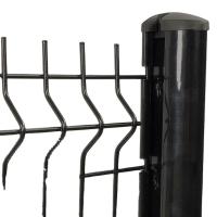 China Galvanized PVC Coated Peach Shape Fence Post 1.1mm,1.2mm Thickness for sale