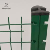 China Galvanized PVC Coated Peach Shape Fence Post 1.1mm,1.2mm Thickness for sale