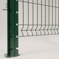 China Galvanized PVC Coated Peach Shape Fence Post 1.1mm,1.2mm Thickness for sale