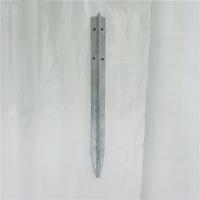 China PVC Coated Steel Fencing Y Post 1000mm 1200mm 1500mm Height for sale