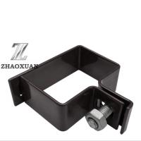 China Powder Coated Fence Clips Hardware Post Connection for sale