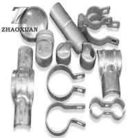 China Powder Coated Fence Clips Hardware Post Connection for sale