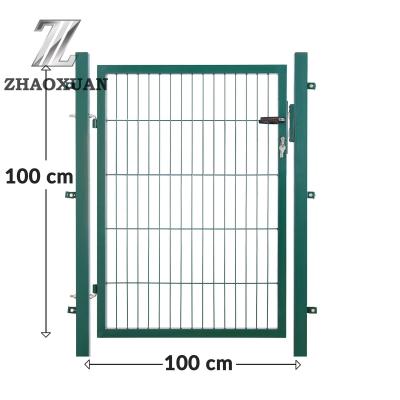 China Refined Metal Iron Garden Fence Gate Yard Villa Door AL 256 Colors for sale
