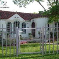 China Refined Metal Iron Garden Fence Gate Yard Villa Door AL 256 Colors for sale
