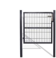 China Refined Metal Iron Garden Fence Gate Yard Villa Door AL 256 Colors for sale
