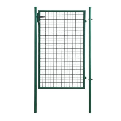 China Decorative Swing Galvanized Garden Gates Entryway Convenient Installation for sale