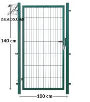 China Decorative Swing Galvanized Garden Gates Entryway Convenient Installation for sale