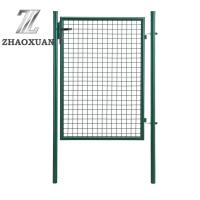 China Decorative Swing Galvanized Garden Gates Entryway Convenient Installation for sale