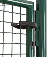 China Decorative Swing Galvanized Garden Gates Entryway Convenient Installation for sale