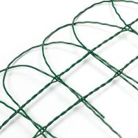 China Decorative Garden Border Fence Roll PVC Coated 1.5mm-2.5mm Wire Diameter for sale