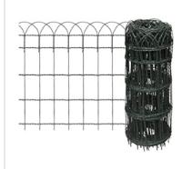 China Decorative Garden Border Fence Roll PVC Coated 1.5mm-2.5mm Wire Diameter for sale