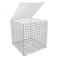 China 40×40mm Metal Welded Gabion Box For River / Slope Protection for sale