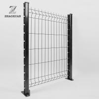 China Welded Steel Iron 3D Curved Mesh Wire Fence Anti Corrosion For Residential for sale
