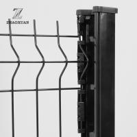 China Welded Steel Iron 3D Curved Mesh Wire Fence Anti Corrosion For Residential for sale
