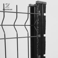 China Welded Steel Iron 3D Curved Mesh Wire Fence Anti Corrosion For Residential for sale